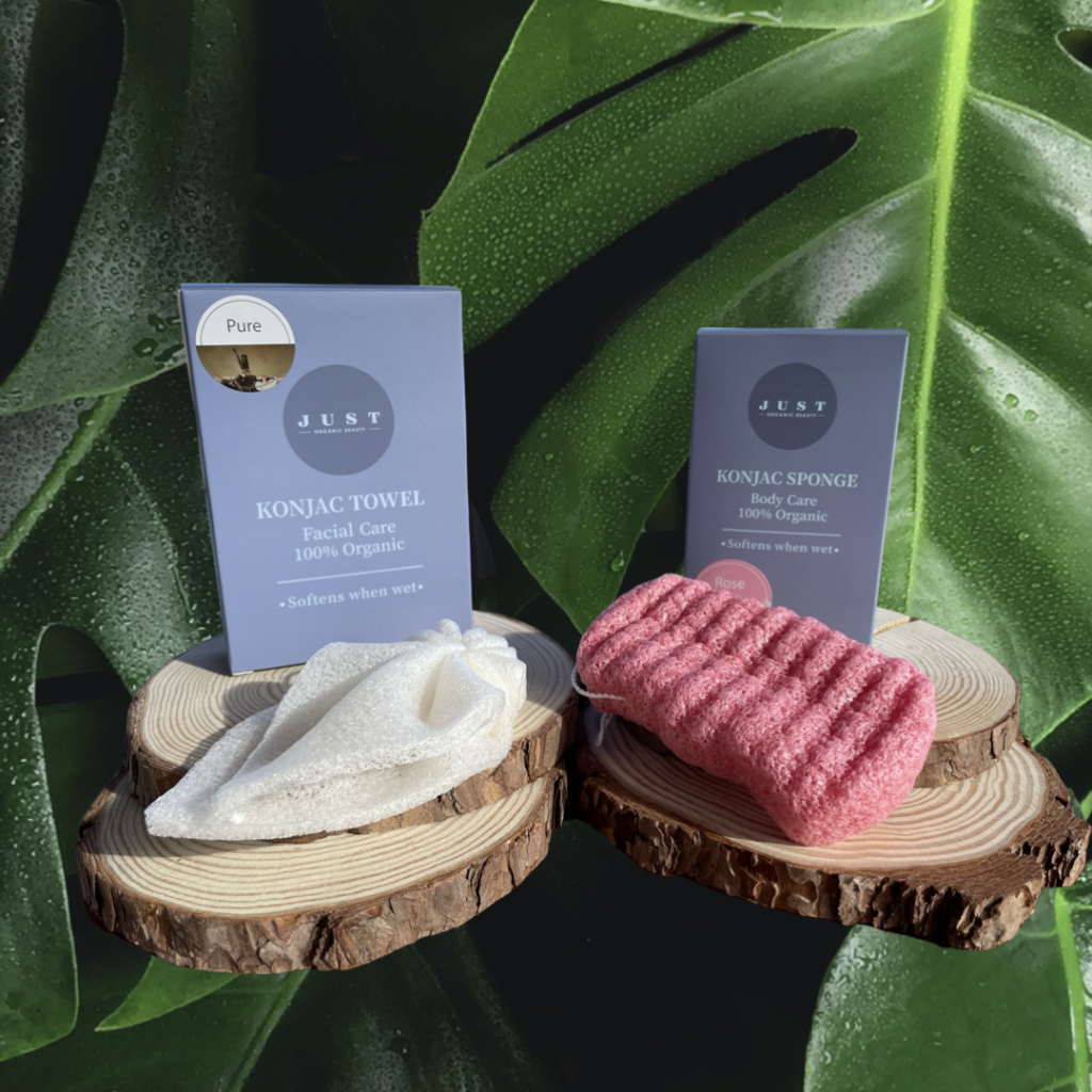 Konjac Body Sponge Set -Deep Clean,Anti oxidant and Exfoliating